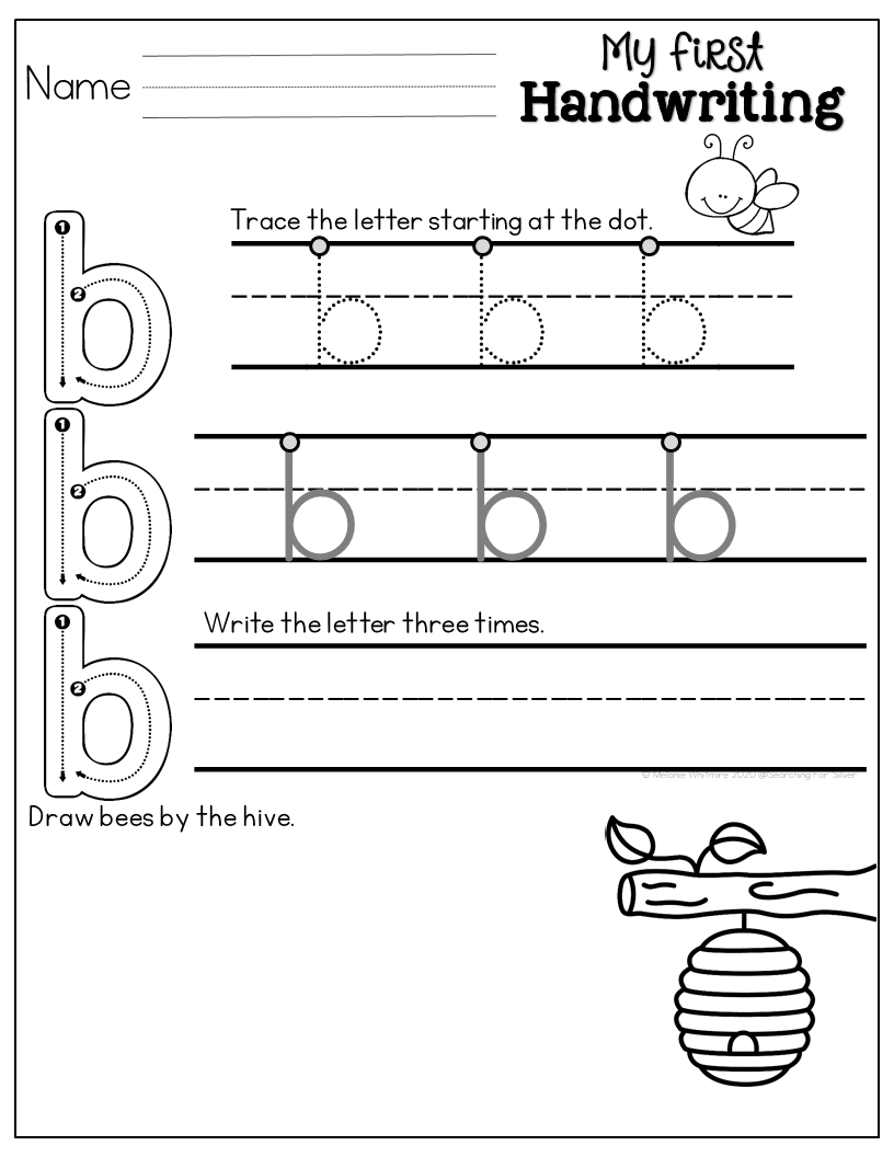 My First Handwriting | Made By Teachers