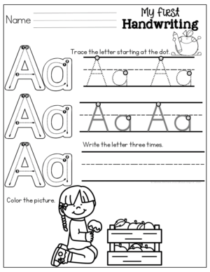 My First Handwriting | Made By Teachers