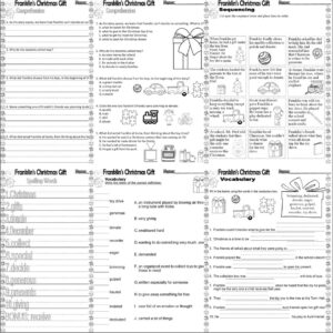 Franklin’s Christmas Gift Reading Comprehension Book Study Companion ...