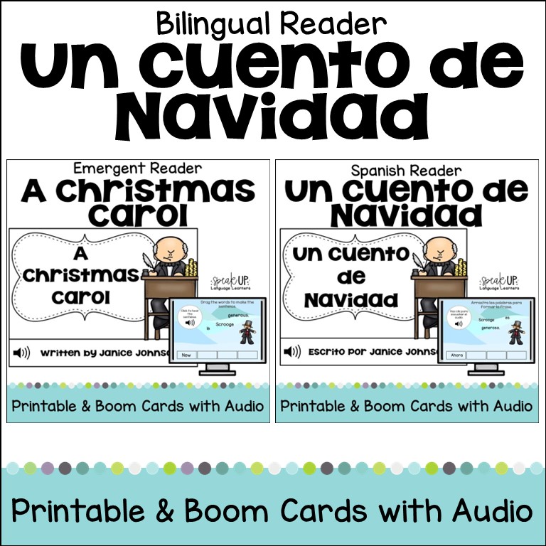 Bilingual Christmas Carol - Un cuento de Navidad Readers & Digital Boom ...