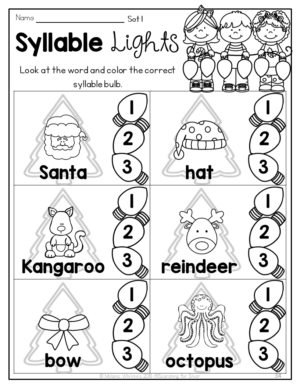 Christmas Printables {Kindergarten} - Made By Teachers