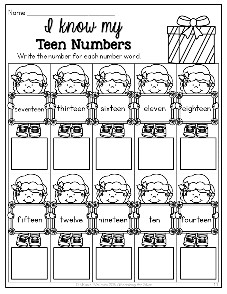 Christmas Printables {1st Grade} - Made By Teachers