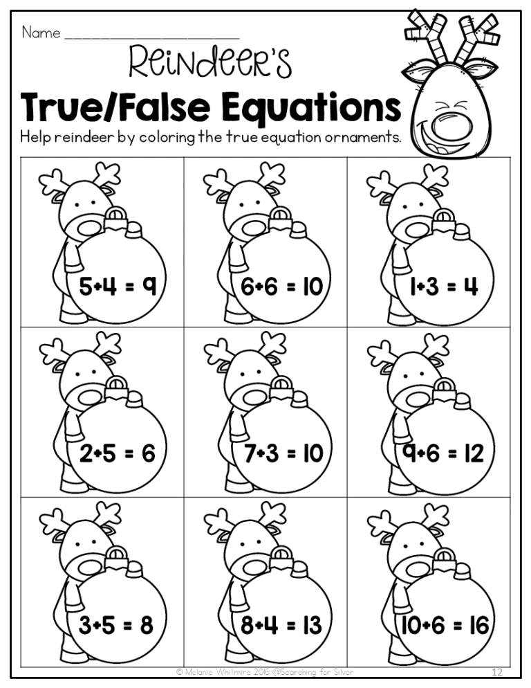 Christmas Printables {1st Grade} | Made By Teachers
