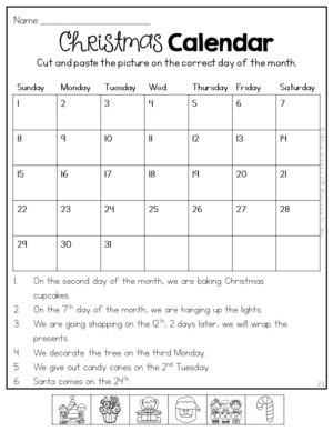 Christmas Printables {1st Grade} - Made By Teachers