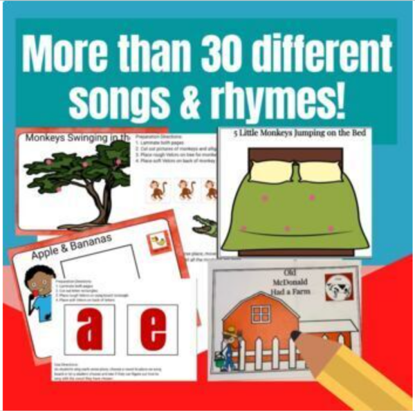 Circle Time Interactive Song Boards | Made By Teachers
