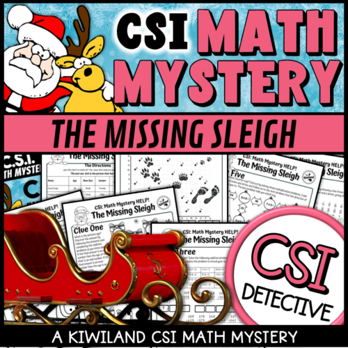 Christmas Mini Math Mystery 3 Digit Addition and Subtraction Regrouping ...