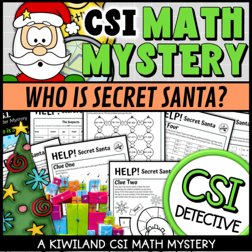 Valentines Day Math Mystery CSI Detective with The Surpise Valentine's ...