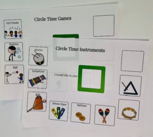 Circle Time Song Visuals Bundle Ideal for Preschool Special Education ...