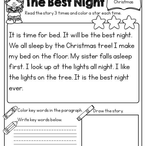 December Reading Fluency Passages | Made By Teachers