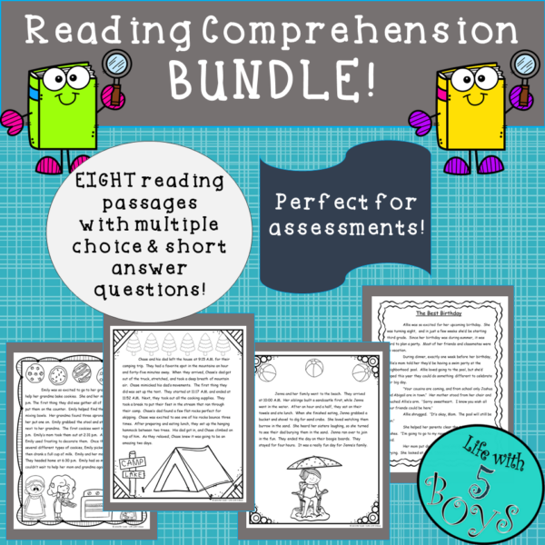 Reading Comprehension BUNDLE | Made By Teachers
