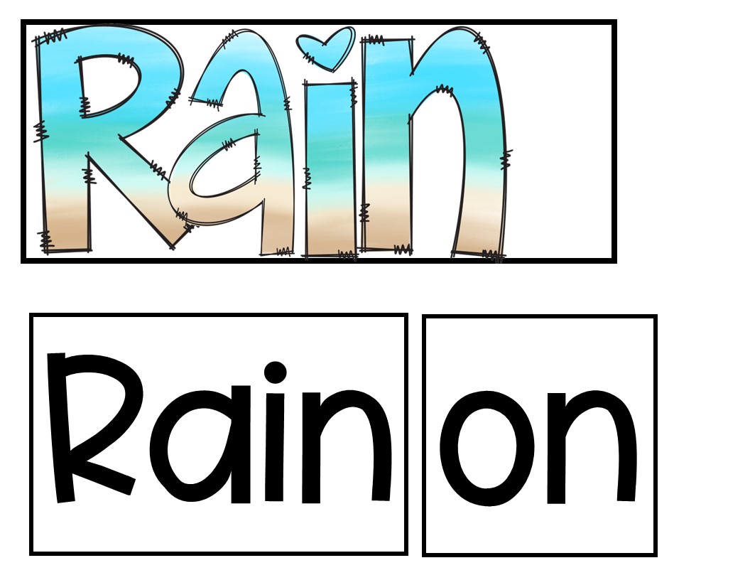 Rain {3 Pocket Chart Poems, 2 Student Books and a Graphing Activity ...