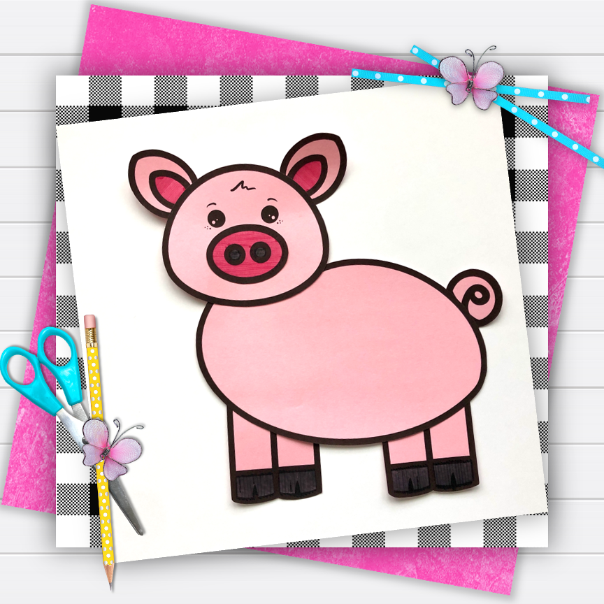 Pig Craft | Farm Animal Craft | Made By Teachers