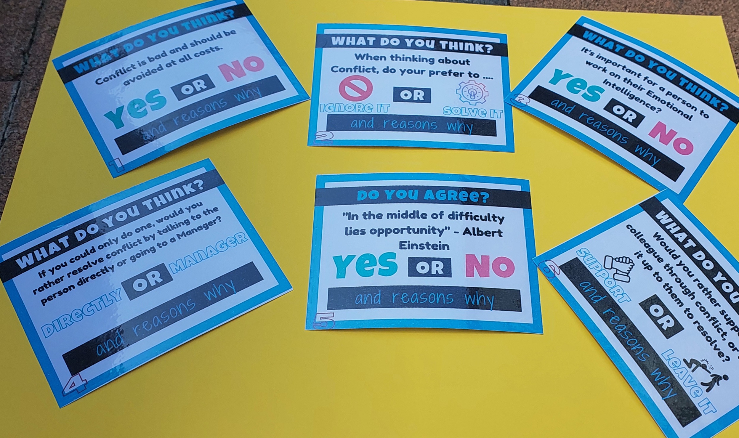 Conflict Resolution Task Cards Digital and Print | Made By Teachers