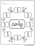 Arabic Numbers 1-10 Coloring Pages | Made By Teachers