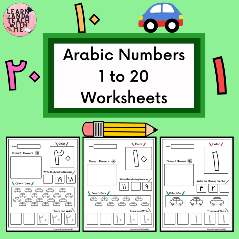 Numbers 1-10 Trace, Write and Color Worksheets | Made By Teachers