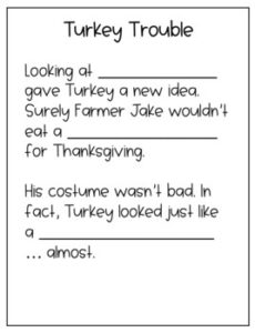 Turkey Trouble Craft & Book Companion - Made By Teachers