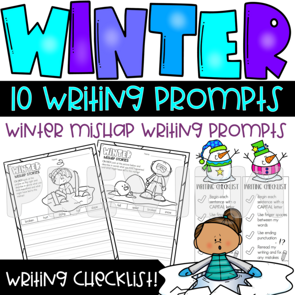 Winter Writing Prompts and Winter Sequencing Bundle | Made By Teachers