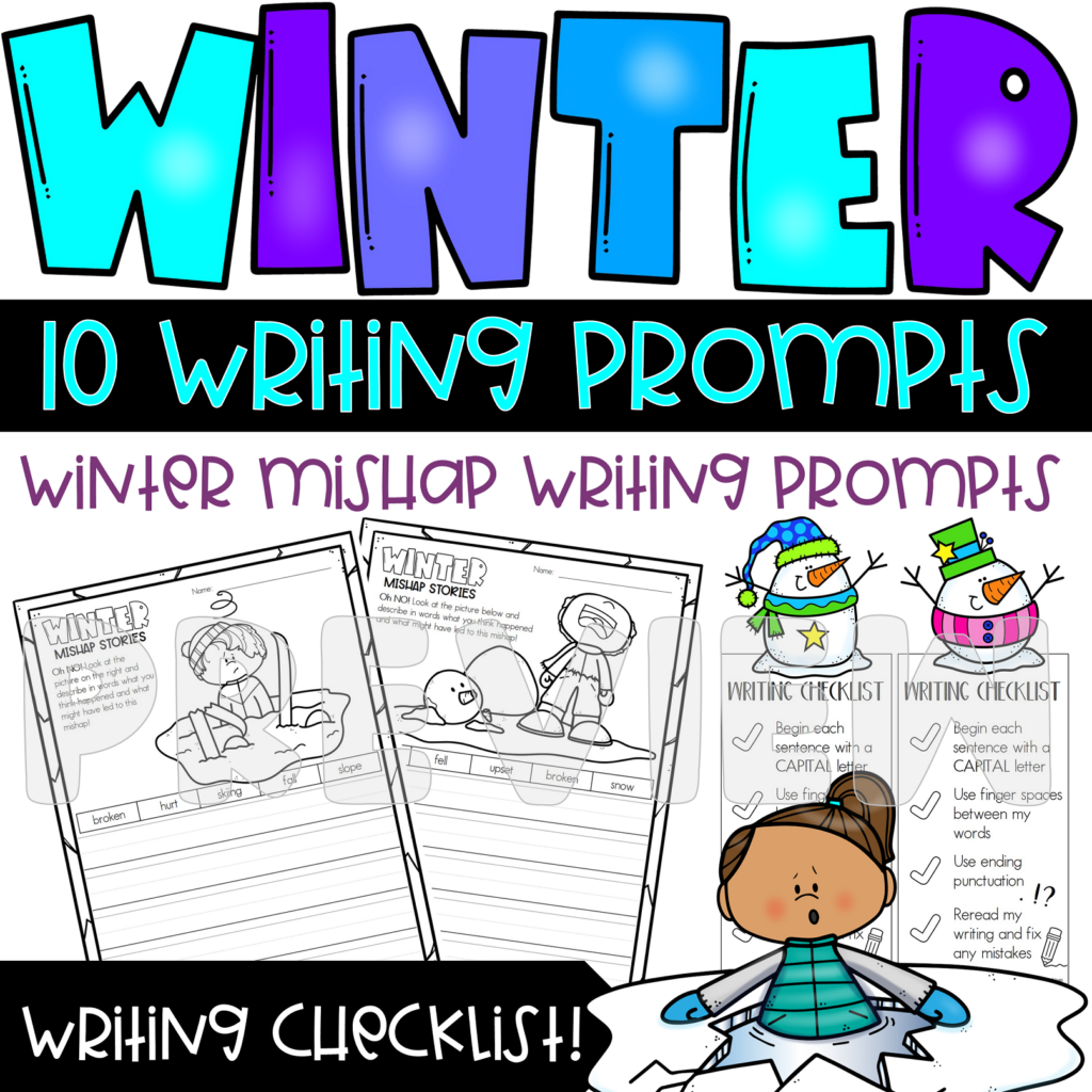 Winter Writing Prompts and Winter Sequencing Bundle | Made By Teachers