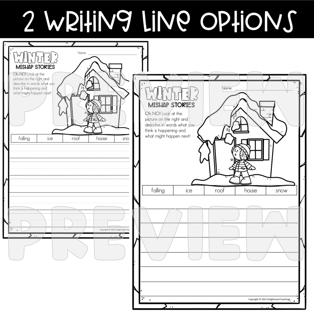 Winter Writing Prompts and Winter Sequencing Bundle | Made By Teachers