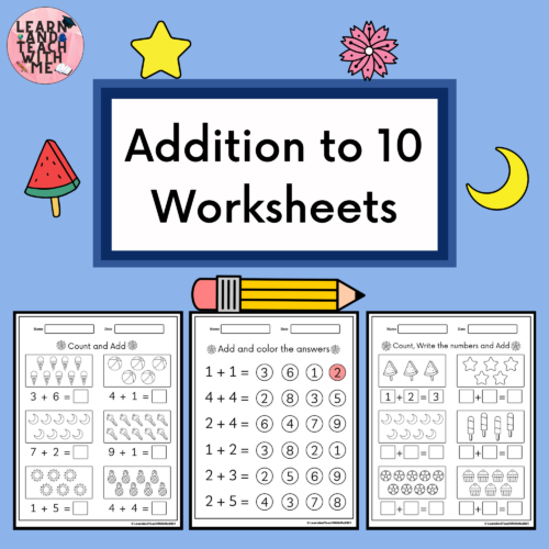 Addition Worksheets 1-10 | Made By Teachers