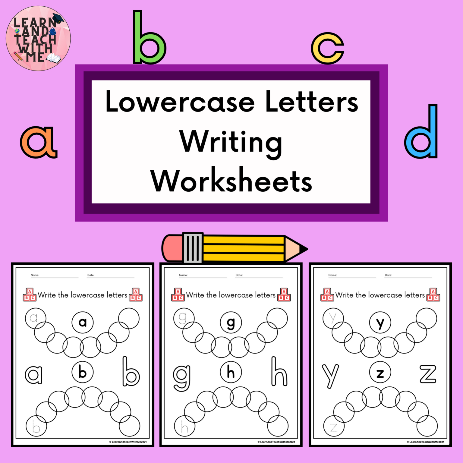 Lowercase Letters Writing Worksheets | Made By Teachers