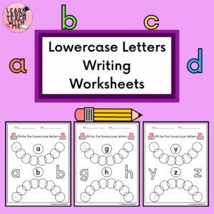 Lowercase Letters Writing Worksheets | Made By Teachers