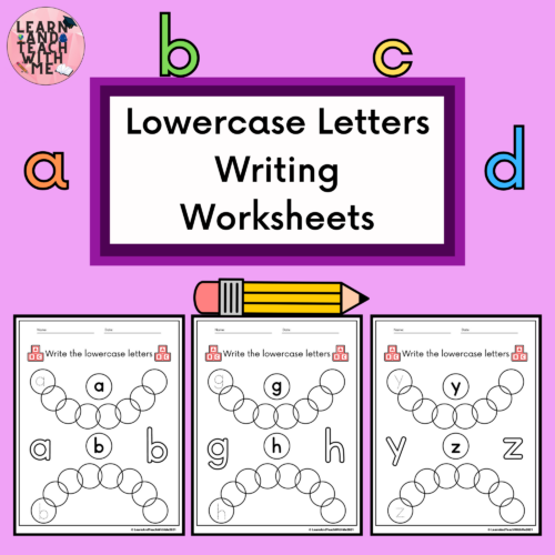 Lowercase Letters Writing Worksheets | Made By Teachers