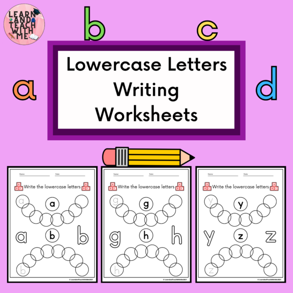 Lowercase Letters Writing Worksheets | Made By Teachers