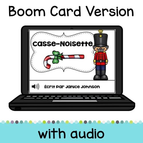 French Christmas Noël Readers Bundle Print & Boom Cards with Audio ...
