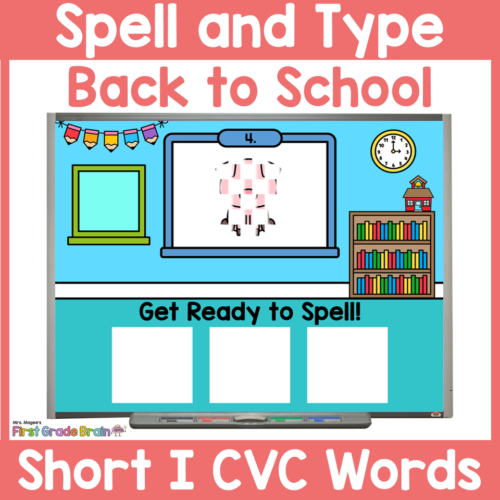 Short I Phonics Activity CVC Word Work Interactive PowerPoint - Reveal ...