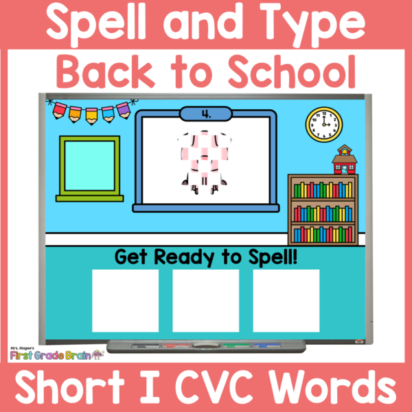 Short I Phonics Activity CVC Word Work Interactive PowerPoint - Reveal ...