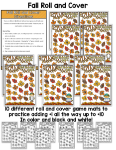Fall Math Games: Fun Themed Addition Math Games - Made By Teachers