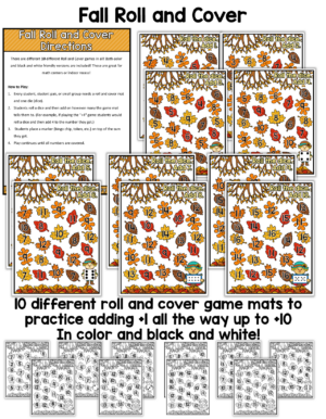 Fall Math Games: Fun Themed Addition Math Games | Made By Teachers