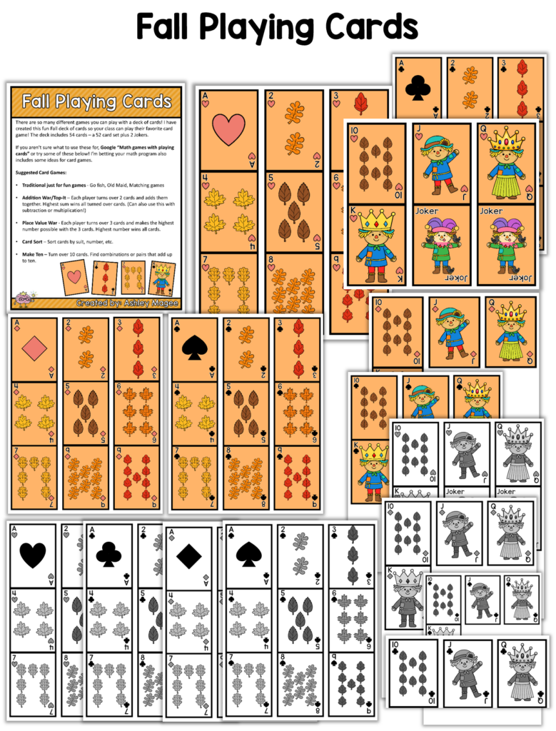 Fall Math Games: Fun Themed Addition Math Games | Made By Teachers