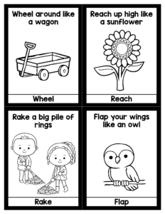 Move It! Movement Cards Fall Theme Brain Breaks for Gross Motor ...