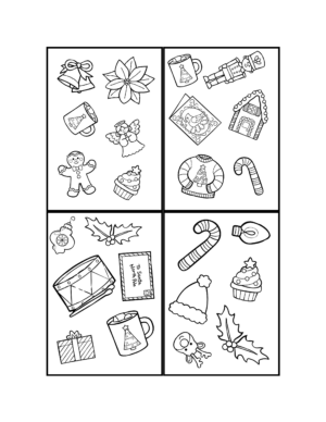 Christmas Find it Fast Card Game | Made By Teachers