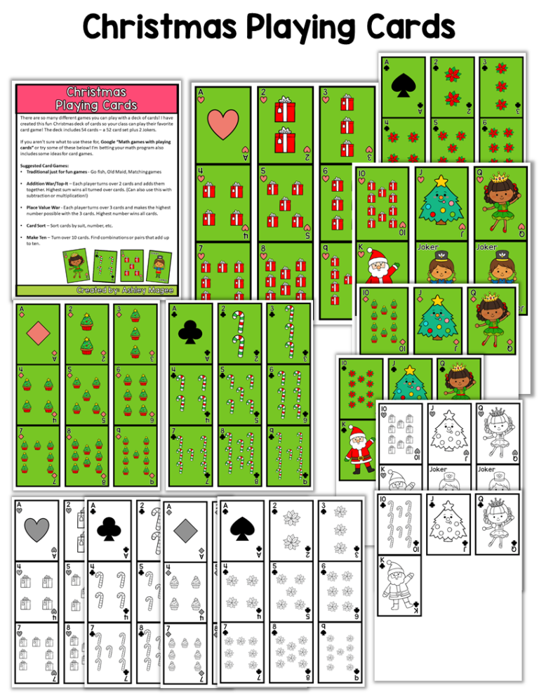Christmas Addition Games: Holiday Themed Math Center Activities - Made ...