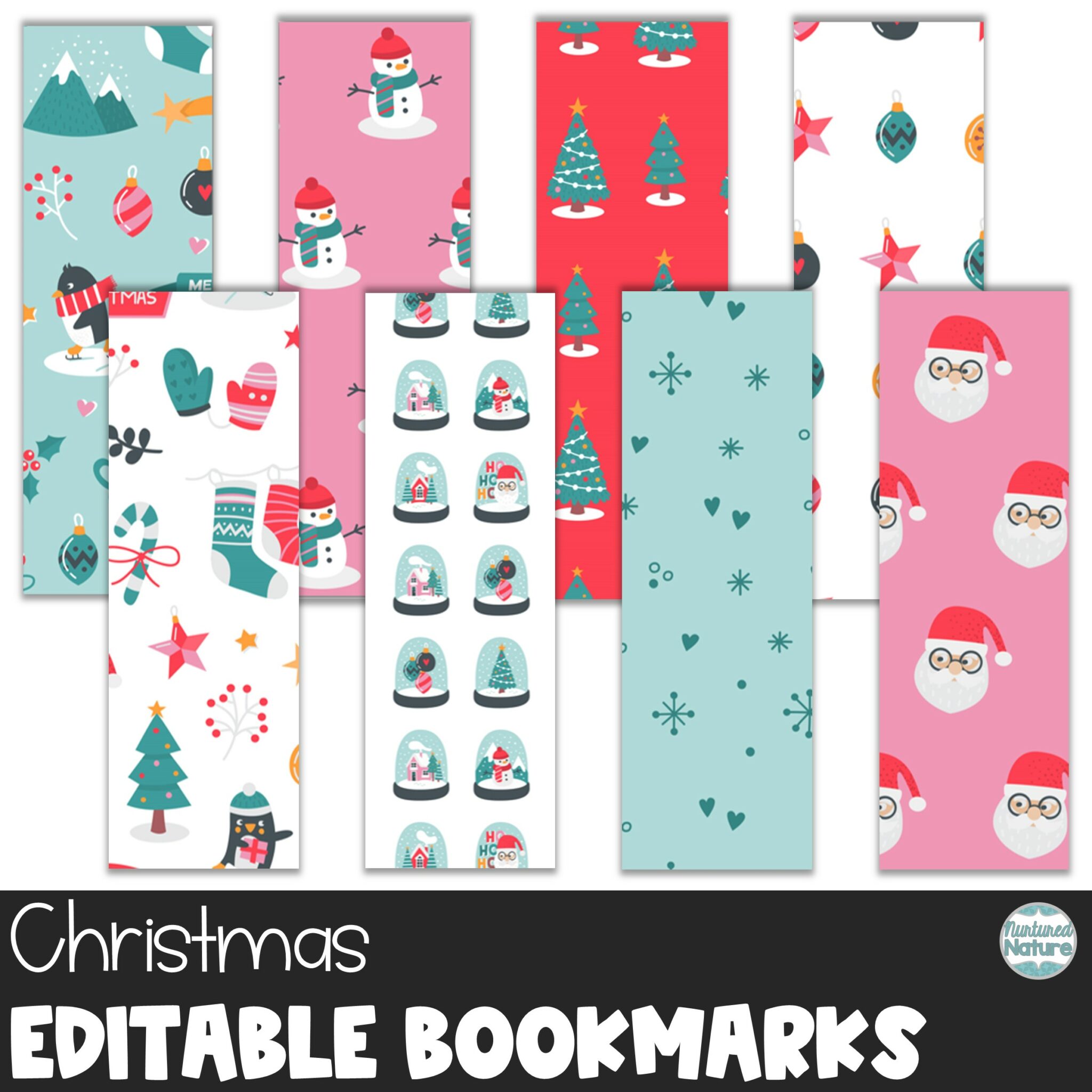 Editable Bookmarks - Christmas Gift Tags for Student Gifts | Made By ...