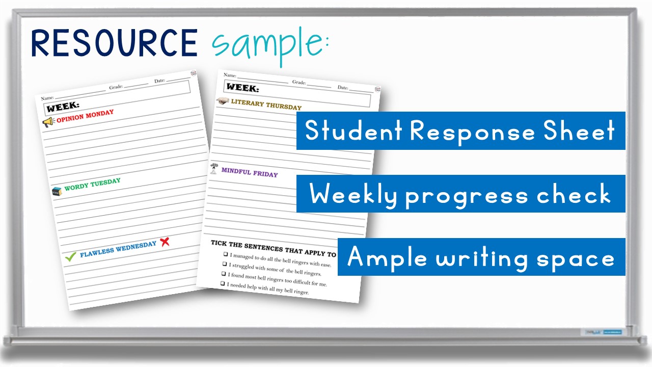 Bell Ringers For Middle School: One Year of Daily ELA Warm Up ...