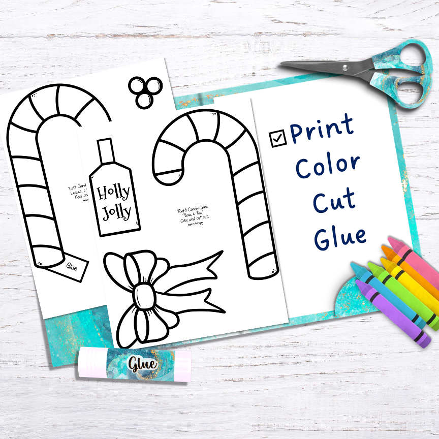 Candy Cane Heart Wreath | Christmas Craft | Winter Craft | Made By Teachers