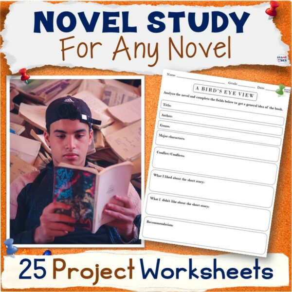 Novel Study For Any Novel: Generic Activities, Projects and Assignments ...