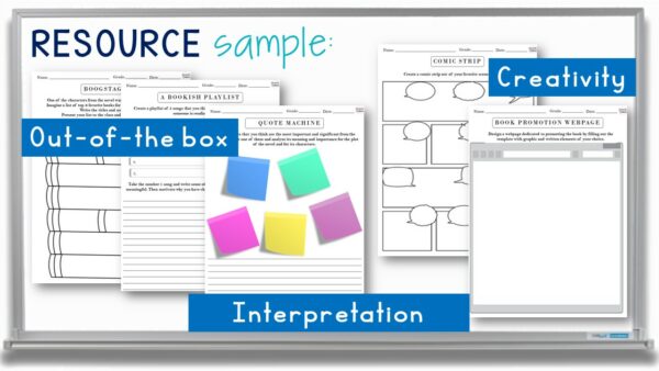 Novel Study For Any Novel: Generic Activities, Projects and Assignments ...