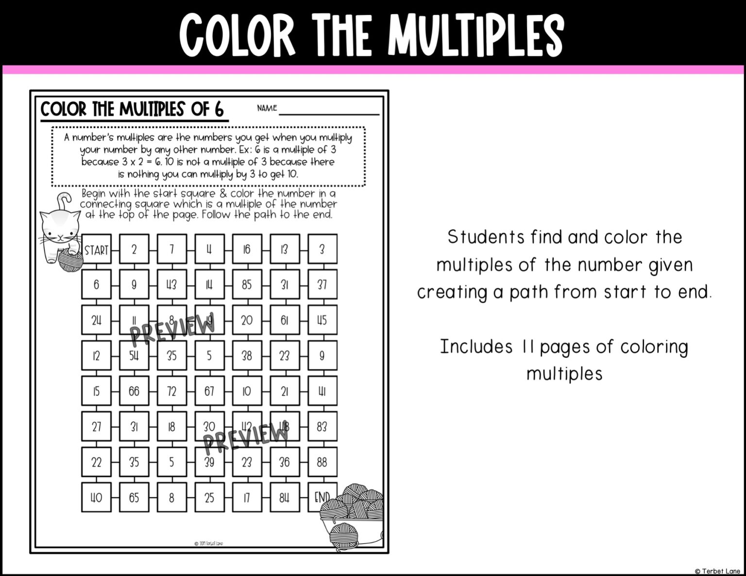 Factors and Multiples Activity Pages | Made By Teachers