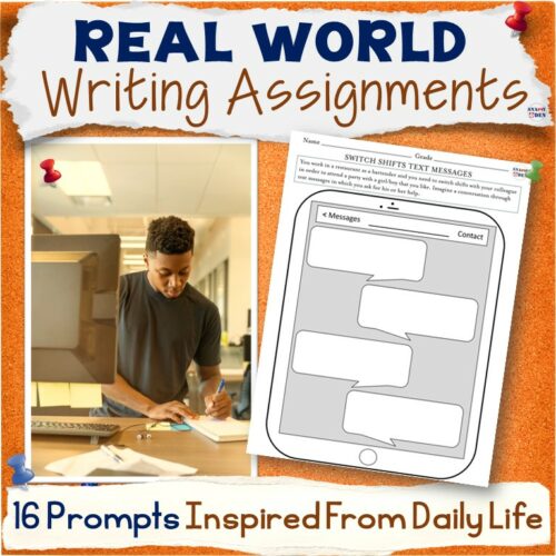 Real World Writing Assignments: Daily Actual Writing Prompts and Topics ...