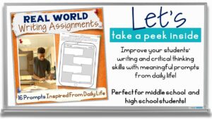 Real World Writing Assignments: Daily Actual Writing Prompts and Topics ...