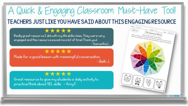 Social Emotional Learning Activities for Middle School - 30 Days ...