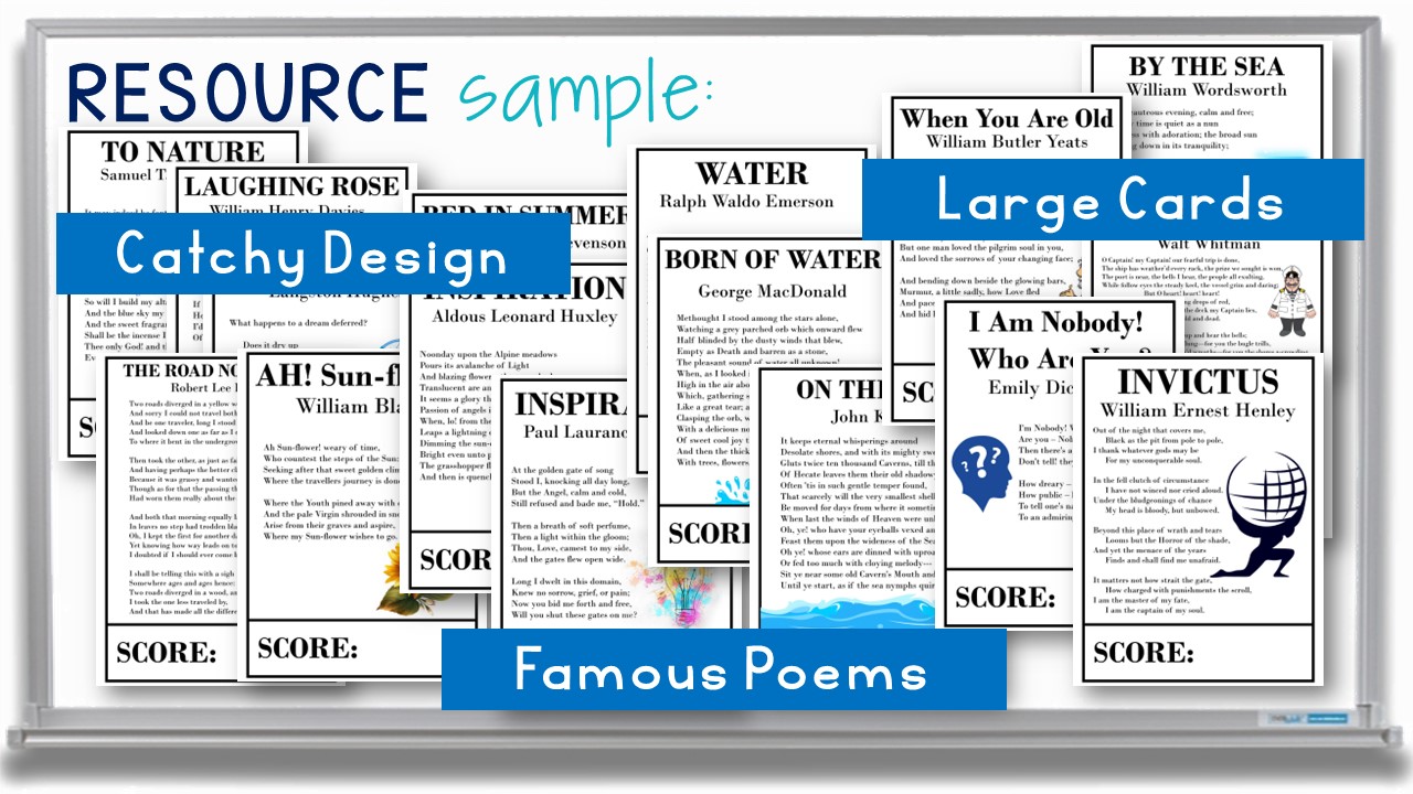 March Madness Poetry Competition - Editable Reading Poems Bracket ...