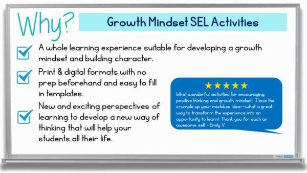 Growth Mindset Activities for Middle School Students - Fun SEL ...