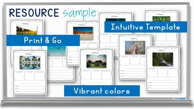 Haiku Poetry Lesson - How to Write A Haiku Poem Guide and Picture ...