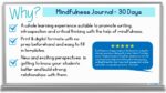 Mindfulness Journal - 30 Days of Inspiring Writing Prompts PRINT ...